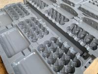 China 10 & 15 Egg Carton Pulp Mold for Thermoformed Machine with Teflon Coating - 6061 Aluminum - 220°C Max Temperature for sale