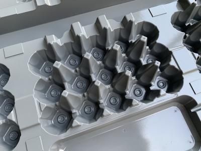 China 10 & 15 Egg Carton Pulp Mold for Thermoformed Machine with Teflon Coating - 6061 Aluminum - 220°C Max Temperature for sale