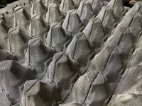 China Brass Plastic 30 Egg Tray Pulp Mold with 2-3 Year Lifespan for Rotary Machines for sale