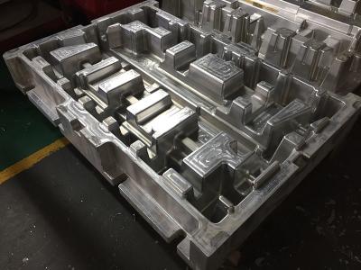 China 960×630mm Aluminum Hot Press Mold for Thermoforming - Molded Fiber Packaging Tool with 220°C Temperature Rating for sale