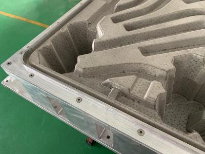 China Industrial Pulp Mold Forming Tool 1200x1100mm for Heavy Packaging with 6061 Aluminum Construction for sale