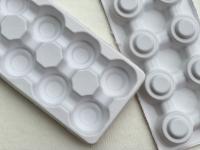 China Dry Pressed Pulp Wine Shippers with 1.5mm Smooth End Caps - Custom Eco-Friendly Packaging for sale