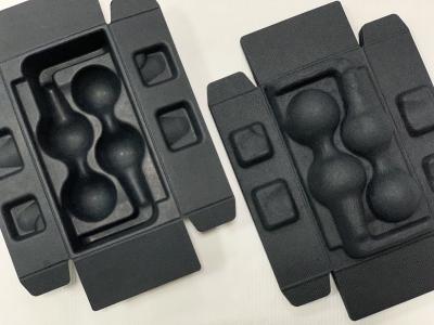 China Thermoformed Molded Pulp Packaging - 0.8mm Thickness Custom Colored Recyclable Plant Fiber Inserts for sale