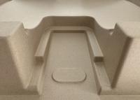 China 175mm Depth Oversized Molded Pulp Packaging Tray 740x600x175mm 1.3mm Thickness Thermoformed OCC Material for sale