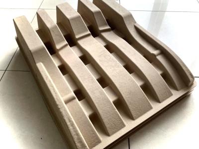 China Dry Press Molded Pulp Tray 733x575x121mm with 3.2mm Thickness for Industrial Packaging for sale