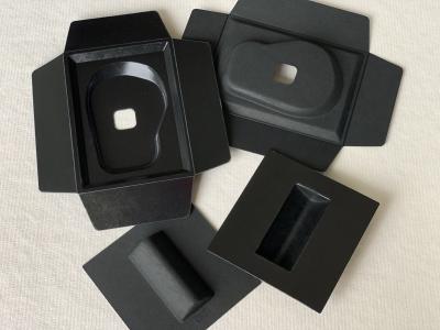 China 1.0mm Molded Fiber Packaging Colored PLA Laminated Pulp Tray - Anti-Fiber Dust Industrial Inserts for sale
