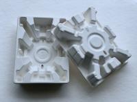 China 2.0mm Thickness Dry Press Molded Pulp Inserts 300x200x70mm - Eco-Friendly Industrial Packaging for sale