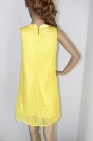 China Round neck sleeveless ladies dresses with polyester for sale