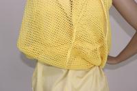 China Round neck sleeveless ladies dresses with polyester for sale