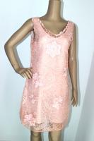 China V neck sleeveless ladies evening dresses with polyster for sale