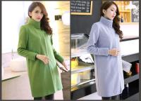 China fashion high collar ladies elegant pure cashmere coat for sale