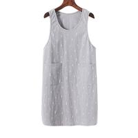 China fashion high collar  chiffon shirt with cotton shoulder-straps for sale