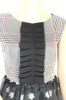China round neck sleeveless fashion dresses with polyster for sale