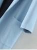 China fashion lapel collar long sleeve cotton+polyester  ladies coat for sale