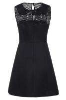 China round neck sleeveless fashion elegant sex office uniform design for women dress for sale
