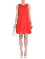 China round neck sleeveless fashion elegant sex office uniform design for women dress for sale