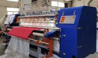 China 1200rpm Computerized Sewing And Quilting Machine 2 Rows For Bed Cover for sale