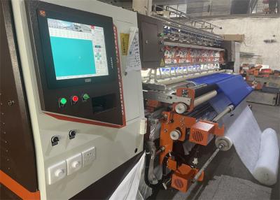 China Modern #16/#19 Needle Factory Quilting Machine 25.4mm Needle Distance 1400 R/min Max Sewing Speed for sale