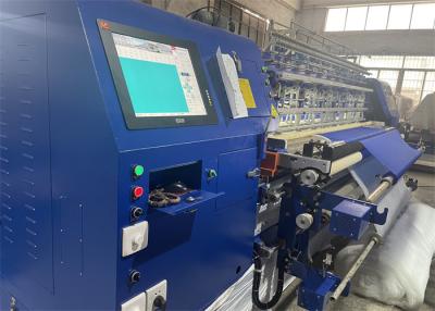 China 3 Needles Automatic Speed Quilting Machine 500 - 1400 Rpm For Upholstery for sale