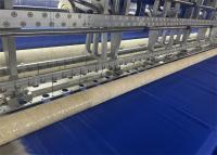 China 3 Needle Rows Industrial Quilting Machine with High Precision Screw Rod and 1400 Rpm Speed for Upholstery for sale