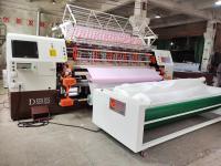 China Multi Needle Quilting Bed Sheet Making Machine With Border Trimming for sale