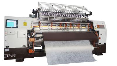 China Automatic Refueling 128 Inch 1400RPM Multineedle Quilting Machine for sale