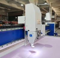 China Continous High Speed Quilting Machine With Cutting Panel for sale