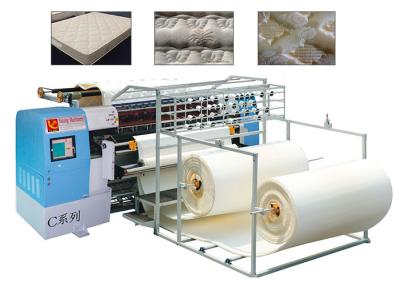 China Multi Needle Non Shuttle Quilting Machine With Tack And Jump for sale