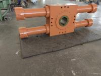 China 38CrMoAl Gear Rack Hydraulic Cylinders 180° Angle Rotation for sale