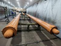 China Merkel Sealing Electrode Lifting Cylinder 15 MPa Operating Pressure ISO9001 for sale