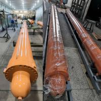 China Electrode Lifting Cylinders with 45#+Q345B Plunger Rod for sale