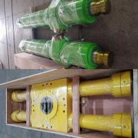 China Single acting Steel Mill Hydraulic Cylinder Heavy Duty 32 MPa Testing Pressure for sale