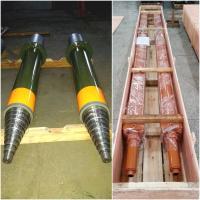 China Single Acting Heavy Duty Three Stage Hydraulic Cylinder 32 MPa Testing Pressure for sale