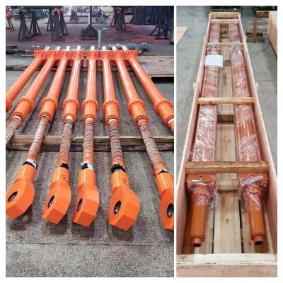 China 3 Stage Hydraulic Cylinders with 27SiMn Cylinder Tube for sale