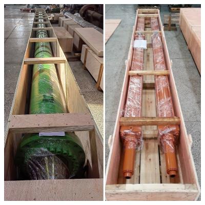 China With Tailored Stroke Length Heavy Duty Hydraulic Cylinders  in Boarding Ladder for sale