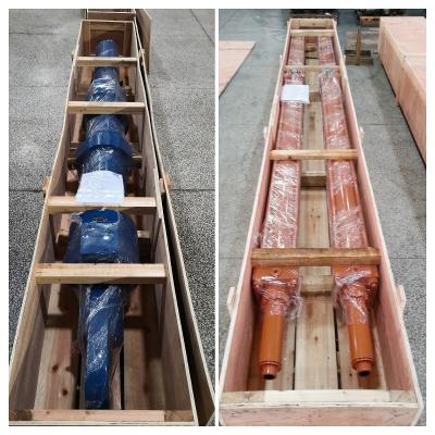 China 32 Mpa Testing Pressure Steel Factory Heavy Duty Hydraulic Cylinders With Tailored Stroke Length for sale