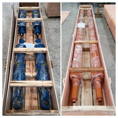 China 32 Mpa Testing Pressure Steel Factory Heavy Duty Hydraulic Cylinders With Tailored Diameter for sale