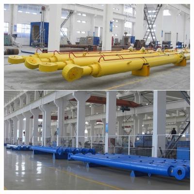 China 5400 Stroke Hydroelectric Customized Hydraulic Cylinder 25MPa Operating Pressure for sale