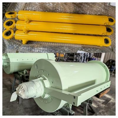 China Double Acting Hydraulic Clamping Cylinder 21MPa Testing Pressure High Precision for sale