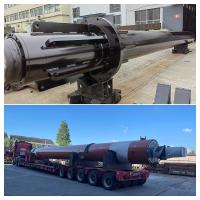 China Robust Construction Hydraulic Cylinder Chrome Plating Self Guided Anti Rotation for sale