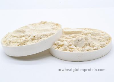 China Physical Extraction Vital Wheat Gluten , Light Yellow Powder in 25 kg Paper bags for sale