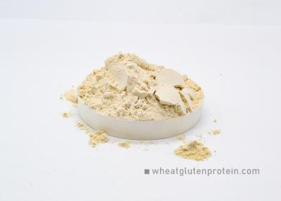 China Light Yellow Natural Protein Dried Vital Wheat Gluten For Food Industry for sale