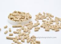 China Wheat gluten Pellet Protein No GMO pellet Easy To Storage For Farm Pond for sale