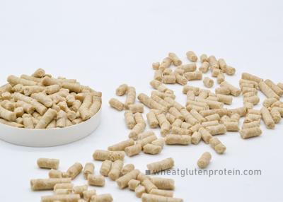 China Fast Growth Marine Fish Pellet Protein , 5 - 10mm wheat gluten Pellets for sale
