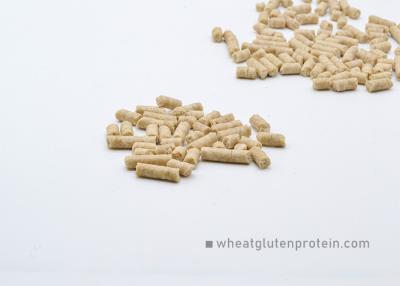 China Slightly Yellowish Pellet Protein Wheat gluten Feed Ingredient No GMO for sale
