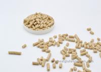 China Cylindrical Wheat Protein Gluten Feed Pellets For Eel / Prawn / Salmon for sale