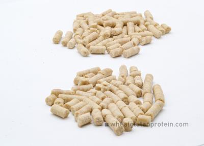 China Outdoor Pond,Seawater Fish Feed Ingredient Light Yellow Wheat Protein Pellets for sale