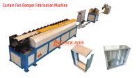 China Fire Damper Frame Making Machine #Curtain Fire Damper Fabrication Machine # Curtain Fire Damper Frame Auto Production Line for sale