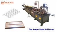 China HVAC VCD Damper Frame & Aerofoil Blade Roll Forming Machine | Fire Damper Production Line for sale