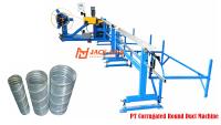 China Spiral Corrugated Post Tensioning Duct Machine | PT Tube Former for Prestressed Concrete for sale